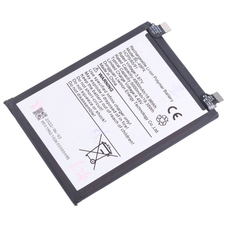For Itel A56 / A56 Pro Battery Replacement BL-39LI 4000mAh