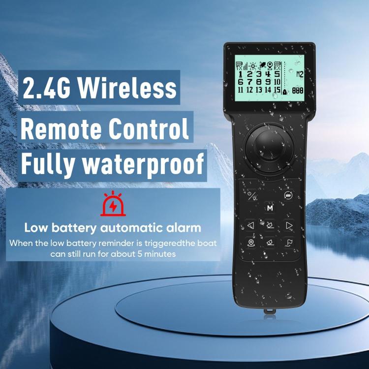 D80B GPS High Power Smart Remote Control Fishing Bait Boat Support ...