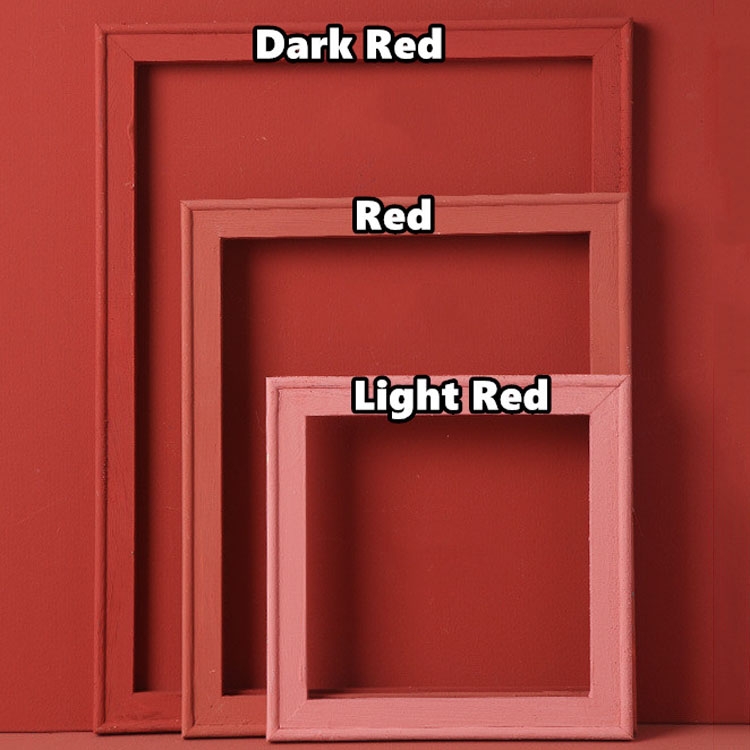 3 in 1 Different Sizes Morandi Color Wooden Photo Frame Series Color ...