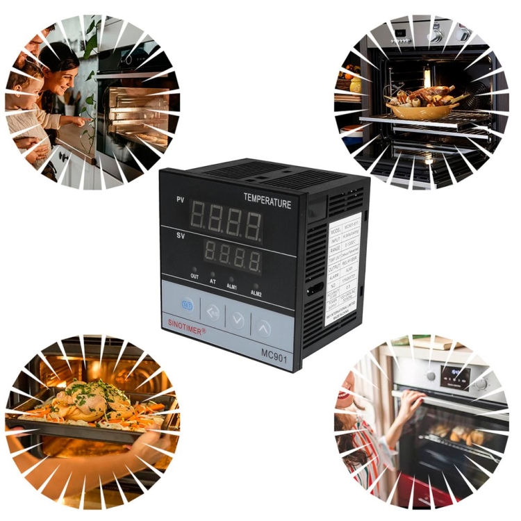 SINOTIMER MC901 Shell Shell Pid Smart Temperature Control Control ...