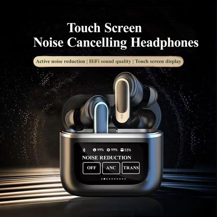V8 Smart Color Screen Touch ANC Active Noise Reduction Wireless ...
