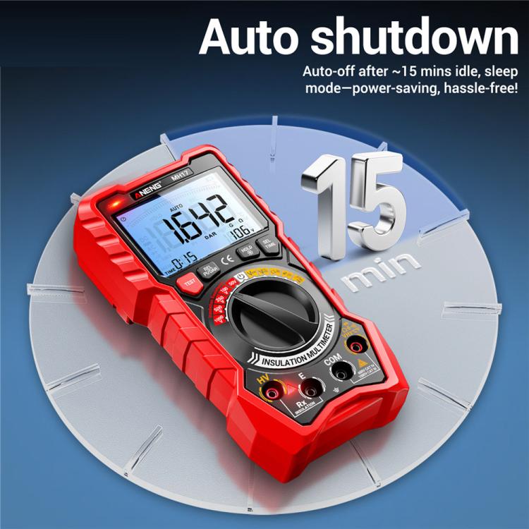 ANENG 1000V Insulation Resistance Tester Digital Megohmmeter(MH17)