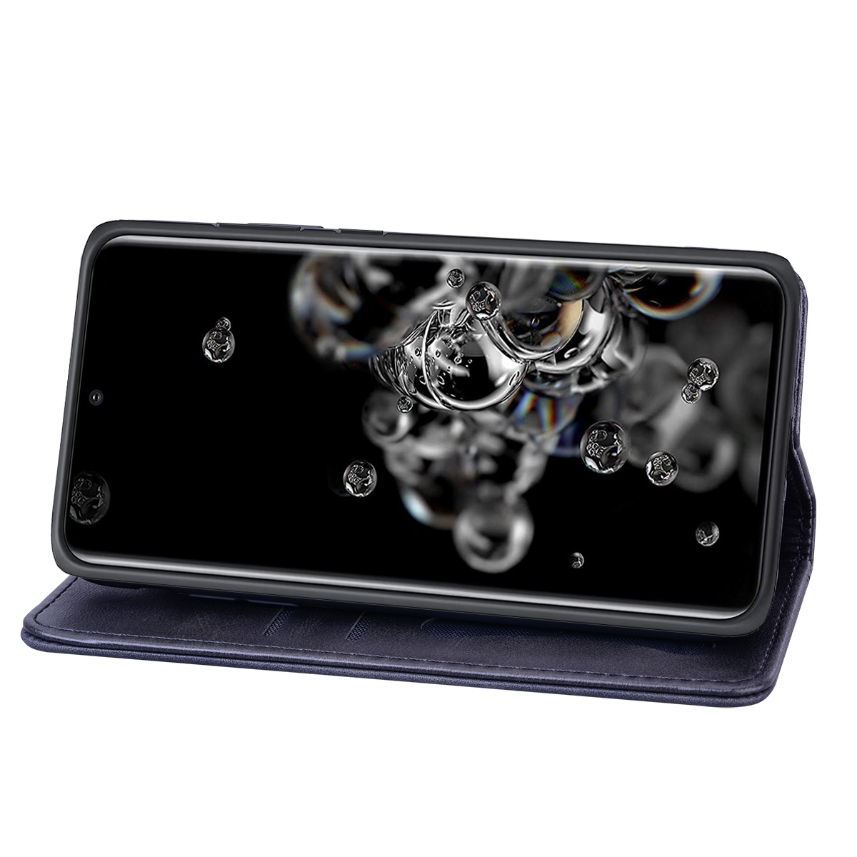 For Samsung Galaxy S21+ 5G Business Stitching Horizontal Flip Leather ...