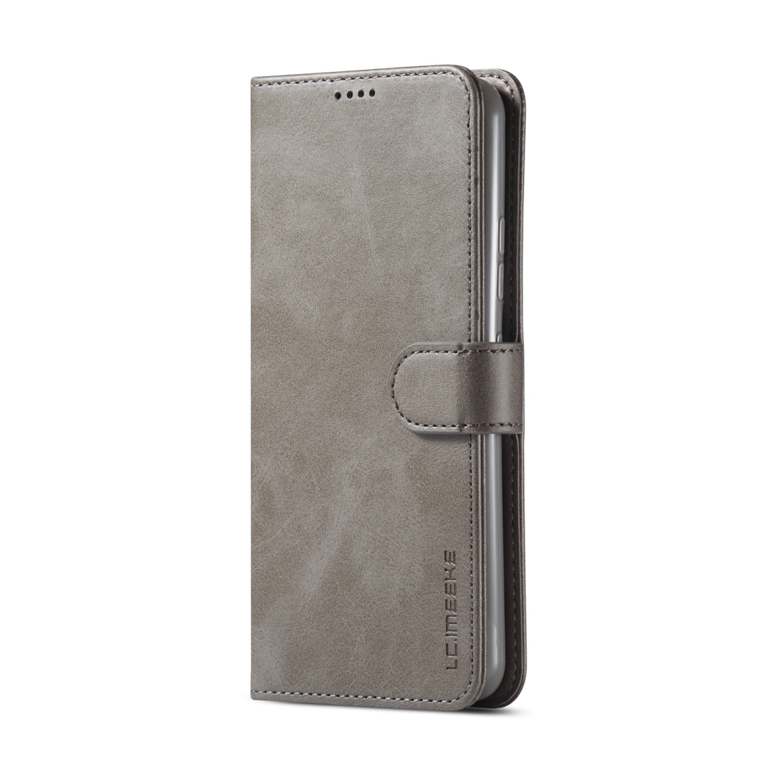 For Galaxy A70e LC.IMEEKE Calf Texture Horizontal Flip Leather Case ...