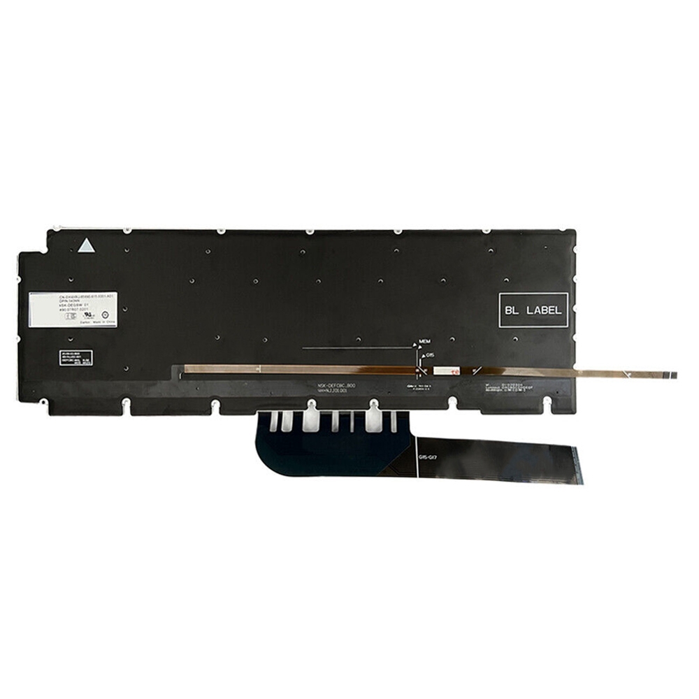 For Dell Inspiron G15 5510 5511 5515 5520 US Version Orange Backlight ...
