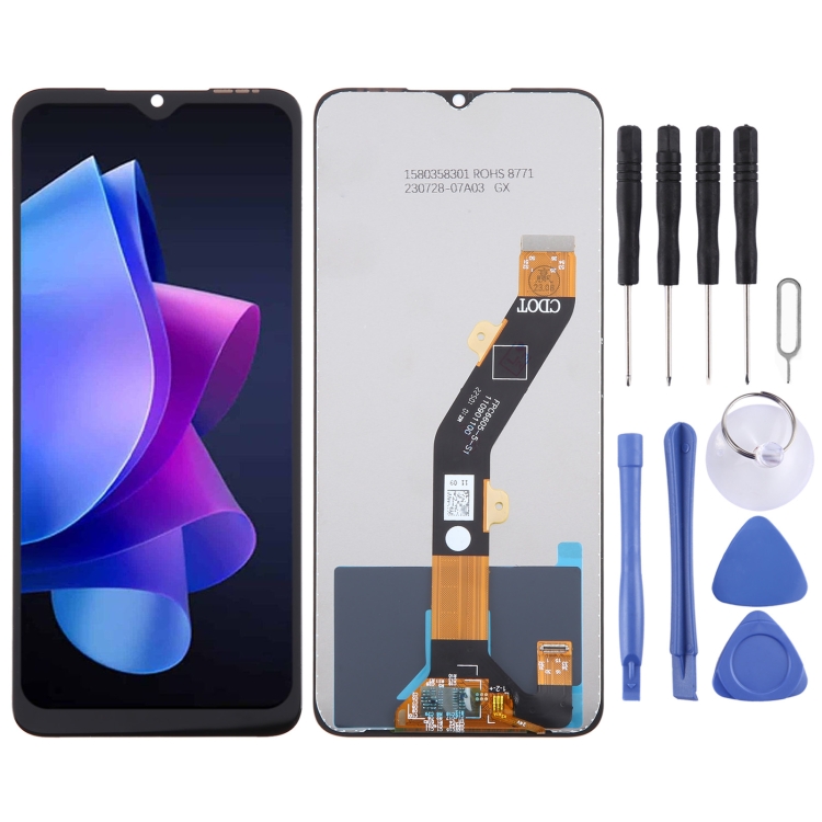 For Tecno Pop 7 Pro / Itel P40 BF7 OEM LCD Screen with Digitizer Full ...