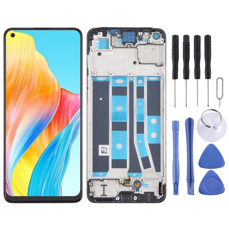 For OPPO F21 Pro 5G OLED LCD Screen Digitizer Full Assembly with Frame