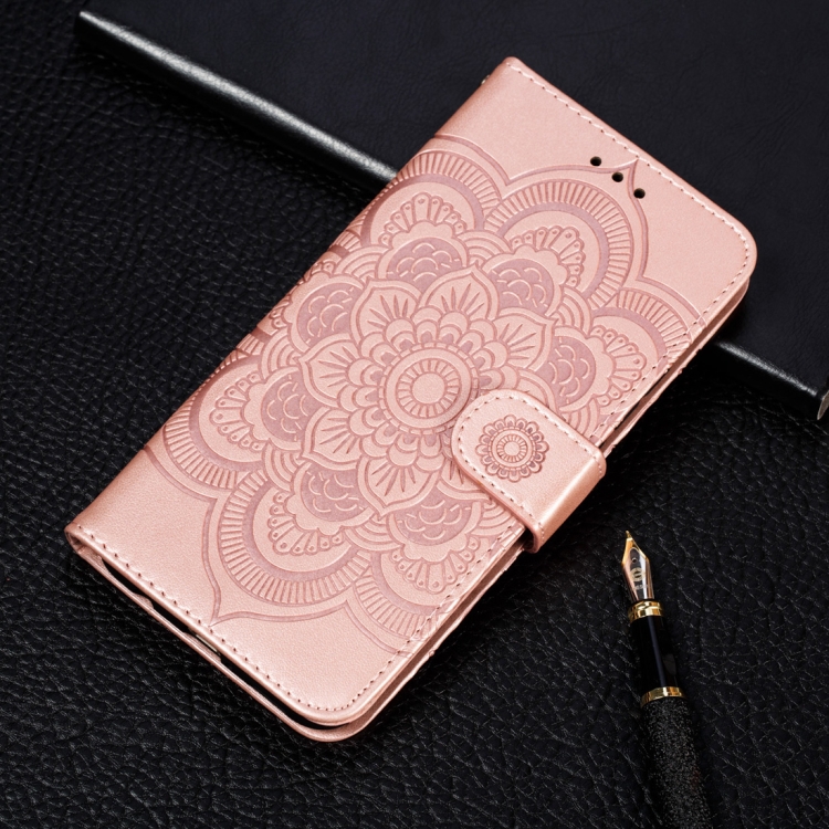 Mandala Embossing Pattern Horizontal Flip Leather Case for Galaxy S10 ...