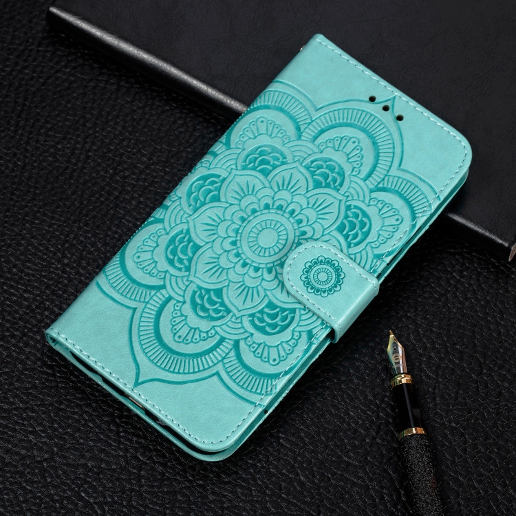 Mandala Embossing Pattern Horizontal Flip Leather Case for Galaxy S10 ...