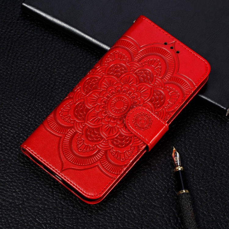 Mandala Embossing Pattern Horizontal Flip Leather Case for Galaxy S10 ...