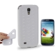 Pure Color Fish-scale Pattern TPU Case for Galaxy S IV / i9500(White)